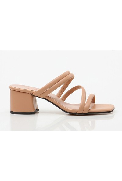 Yaya 01TEY237660A330 NATUREL Kadın Terlik