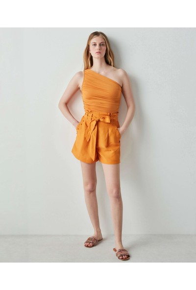 İpekyol Keten Karışımlı Şort