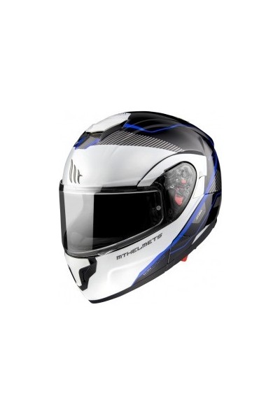 Kask mt Atom Sv B7 Opened Çene Açılır [large Beden] Güneş Vizörlü