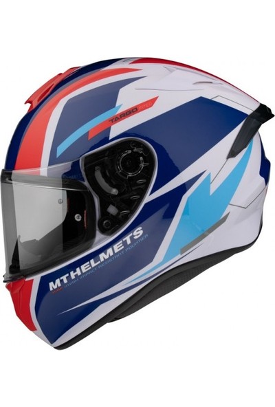 Kask mt Full Face Targo Pro Sound A2 D15 Inci Kırmızı [x-Small Be Kask mt Full Face Targo Pro Sound A2 D15 Inci Kırmızı [x-Small Be