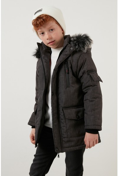 Lela Içi Peluş Astarlı Çıkarılabilir Kapüşonlu Cepli Kışlık Mont Erkek Çocuk Mont 5760019 Lela Içi Peluş Astarlı Çıkarılabilir Kapüşonlu Cepli Kışlık Mont Erkek Çocuk Mont 5760019