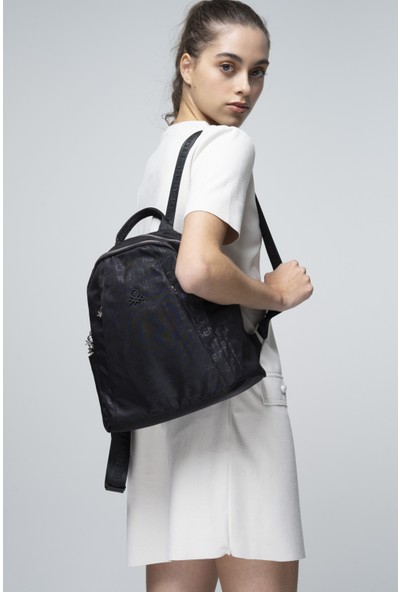 United Colors Of Benetton Benetton Kadın Sırt Çantası Siyah BNT711