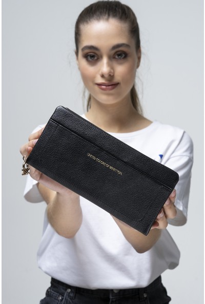 United Colors Of Benetton Benetton Kadın Cüzdan Siyah BNT658