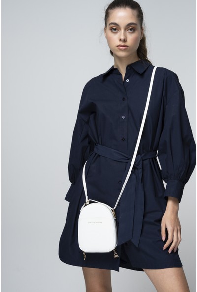 United Colors Of Benetton Benetton Kadın Çapraz Çanta Beyaz BNT669