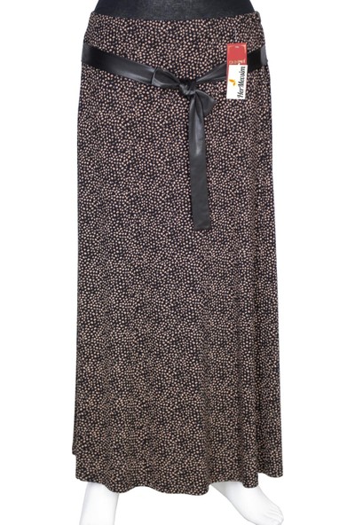 Hesna Kadın Nehir Korsajlı Kloş Minik Kareli Siyah Etek Hesna Kadın Nehir Korsajlı Kloş Minik Kareli Siyah Etek