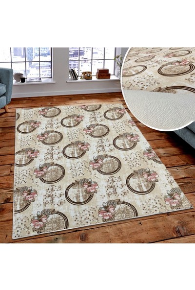 Md Home Carpet Jel ve Kaymaz Tabanlı Halı Salon Oda Mutfak Md Home Carpet Jel ve Kaymaz Tabanlı Halı Salon Oda Mutfak