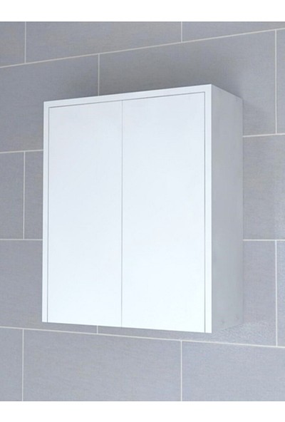 Can Mobilya ve Dekorasyon Dekoratif 2 Kapaklı Banyo Dolabı