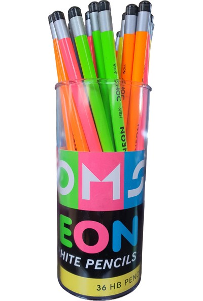 Doms Neon Hb2 Kurşun Kalem 36'lı Paket Doms Neon Hb2 Kurşun Kalem 36'lı Paket
