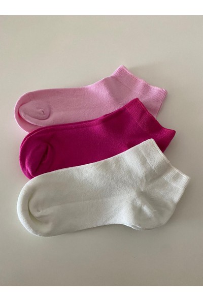 Akal Dikişsiz Bamboo Kadın Çorap 3'lü