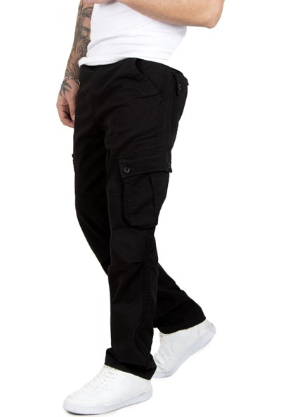 Salomon Erkek Siyah Klasik Kesim Kargo Pantolon Salomon Erkek Siyah Klasik Kesim Kargo Pantolon