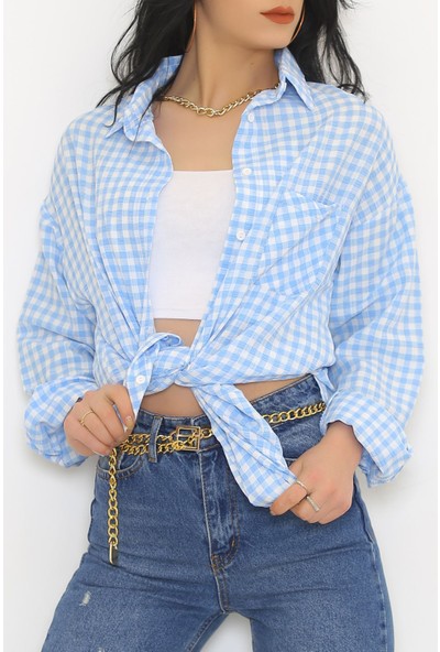 Ekose Gömlek Bebemavi - 3404.105. Ekose Gömlek Bebemavi - 3404.105.