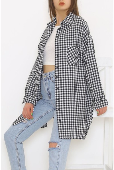 Ekose Gömlek Siyah - 3404.105.