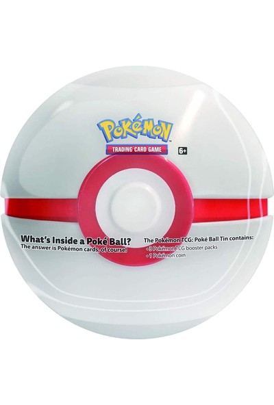 Pokemon Pokemon: Poke Ball Tin: Winter 2021 - Premier Ball (Beyaz) Pokemon Pokemon: Poke Ball Tin: Winter 2021 - Premier Ball (Beyaz)
