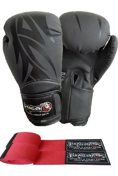 Dragon Black Mamba Kırmızı 3,5 Metre Bandajlı Set