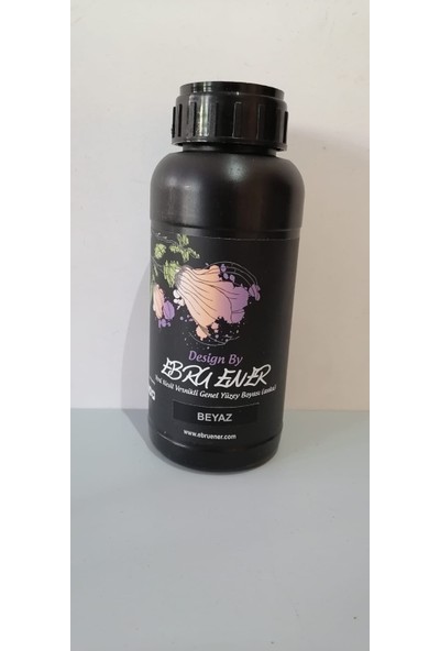 Ebru Ener Yeni Nesil Vernikli Genel Yüzey Boyası (Anka) Beyaz 500ML Ebru Ener Yeni Nesil Vernikli Genel Yüzey Boyası (Anka) Beyaz 500ML