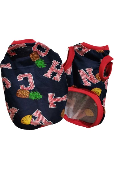 Atelyu Pet Ananas Desenli Yazlık Tshirt Atelyu Pet Ananas Desenli Yazlık Tshirt