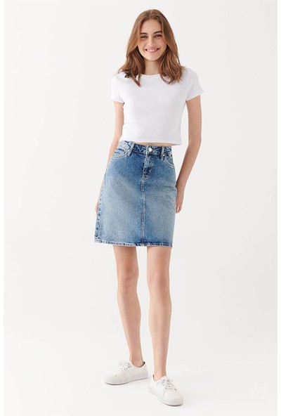 Mavi Kadın Valerie Jean Etek