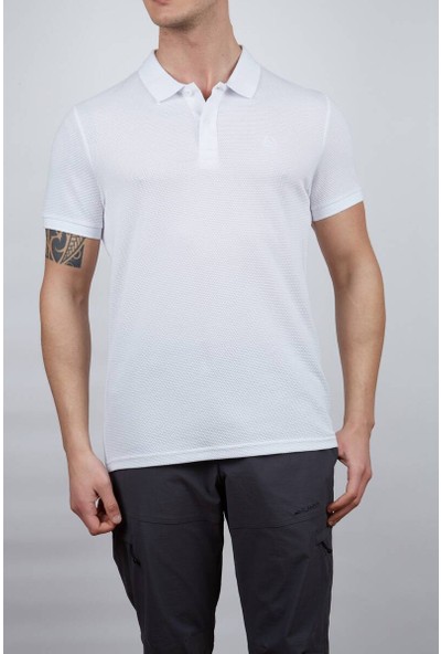 Alpinist Roc Erkek Polo T-Shirt Beyaz Alpinist Roc Erkek Polo T-Shirt Beyaz