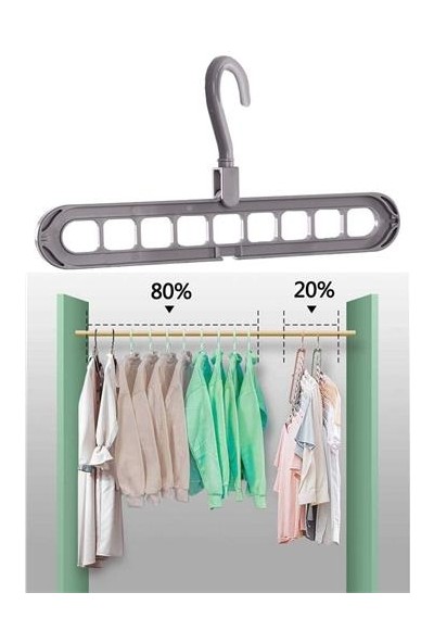 Berkley Gri %80 Yerden Tasarruflu Askı