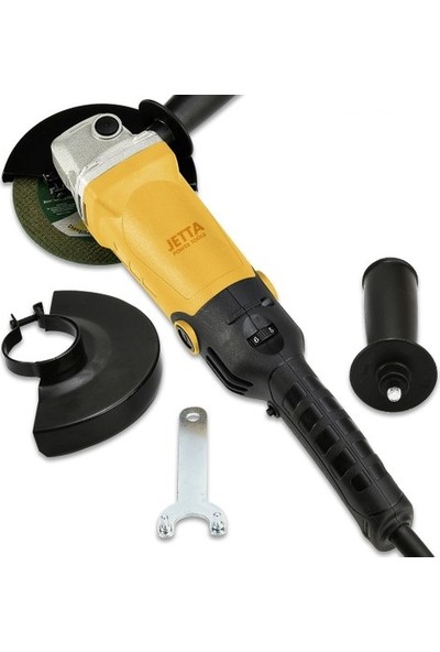 Jetta Power Tools 125 mm 6 Kademeli Uzun Kuyruklu Devir Ayarlı Taşlama Sarı Jetta Power Tools 125 mm 6 Kademeli Uzun Kuyruklu Devir Ayarlı Taşlama Sarı