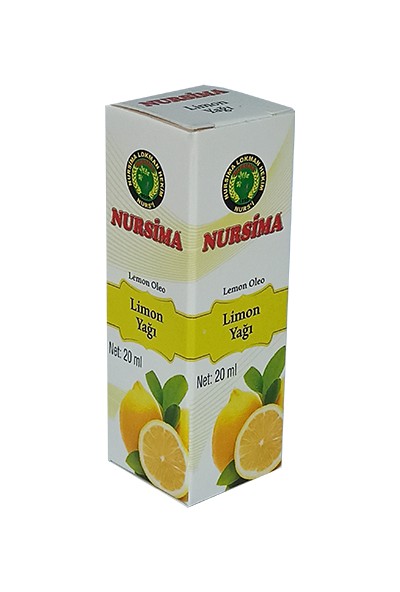 Nursima Selcukavm Limon Yağı 20 ml