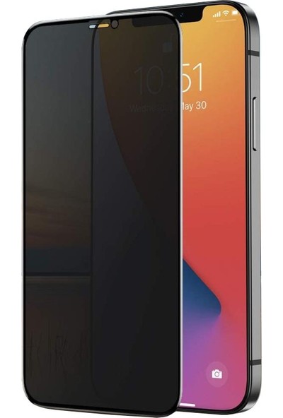 Vendas iPhone 12 Pro Max Bilvis Serisi Privacy Tam Kaplama Hayalet Ekran Koruyucu Vendas iPhone 12 Pro Max Bilvis Serisi Privacy Tam Kaplama Hayalet Ekran Koruyucu