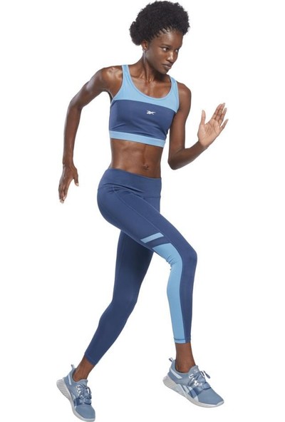 Reebok HA1039 Workout Ready Kadın Mavi Tayt