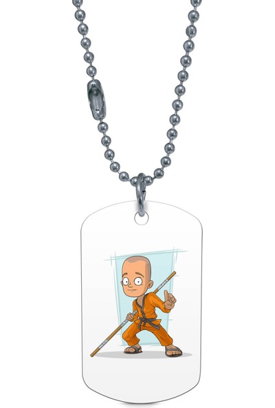 Rowalsi Karate Gümüş Renk Künye / Kolye DFT1340 Rowalsi Karate Gümüş Renk Künye / Kolye DFT1340