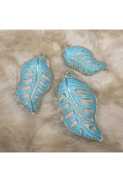 Sirius Home Turkuaz Yaprak Servis Takımı Sirius Home Turkuaz Yaprak Servis Takımı