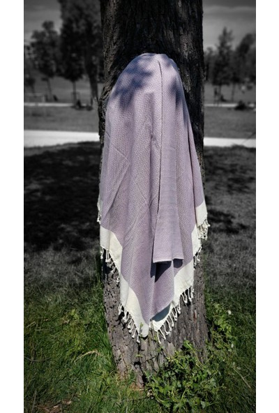 Banyo Dünyam El Dokuması Balıksırtı Desen Peştemal