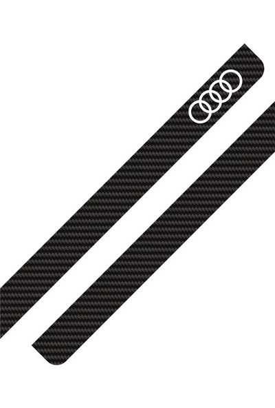 Ömr Dizayn Hediye Audi Karbon Desenli Uv Takmatik Plakalık Model 2