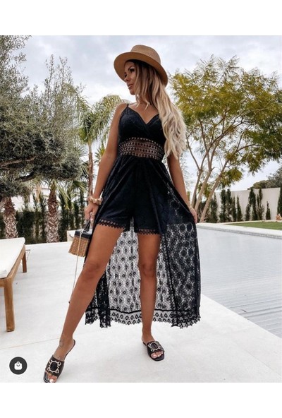 Güpür Şort Elbise