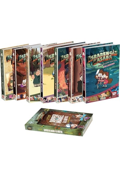 Disney Esrarengiz Kasaba 7 Kitap + Ajanda Hediyeli