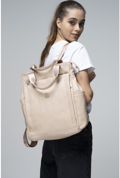 United Colors Of Benetton Benetton Kadın Sırt Çantası Ten BNT706
