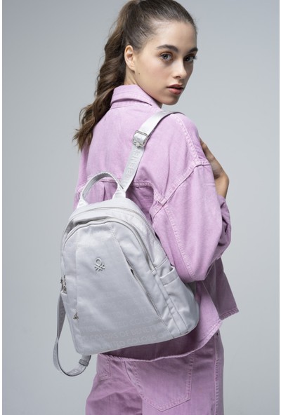 United Colors Of Benetton Benetton Kadın Sırt Çantası Gri BNT711