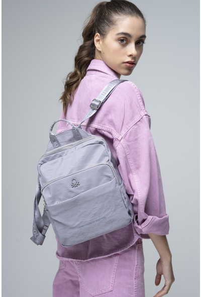 United Colors Of Benetton Benetton Kadın Sırt Çantası A.gri BNT695