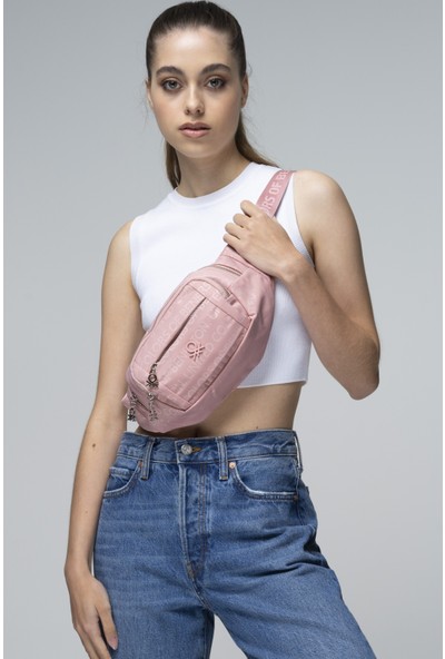 United Colors Of Benetton Benetton Kadın Bel Çantası Pembe BNT718
