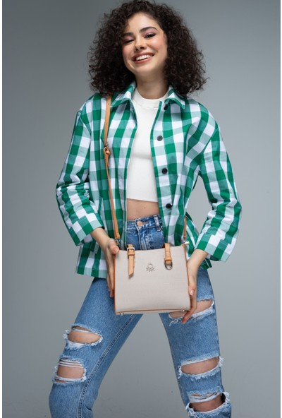 United Colors Of Benetton Benetton Kadın Kol Çantası Ten BNT629