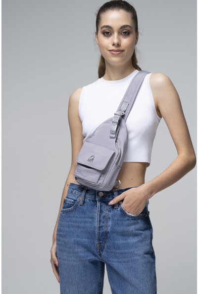 United Colors Of Benetton Benetton Kadın Vücut Çantası A.gri BNT684
