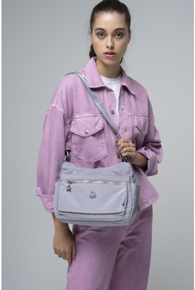 United Colors Of Benetton Benetton Kadın Çapraz Çanta A.gri BNT691