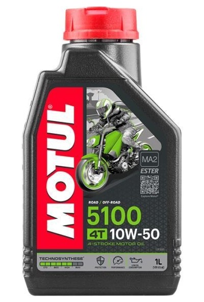 Motul 5100 Technosynthese 10W50 4t Sentetik Motosiklet Yağı 1l Motul 5100 Technosynthese 10W50 4t Sentetik Motosiklet Yağı 1l