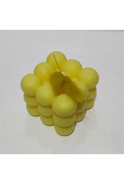 Candle's Flame Renkli Bubble Soya Mumu Candle's Flame Renkli Bubble Soya Mumu