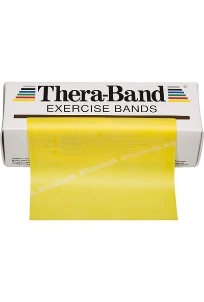 Thera-Band Egzersiz Bandı 1.5 Metre Kesme Sarı