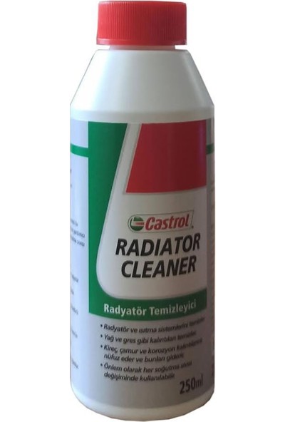 Castrol Radyatör Temizleyici 250 ml Radiator Cleaner Castrol Radyatör Temizleyici 250 ml Radiator Cleaner