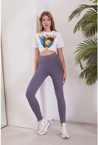 BY H Kaşkorse Tayt-Gri