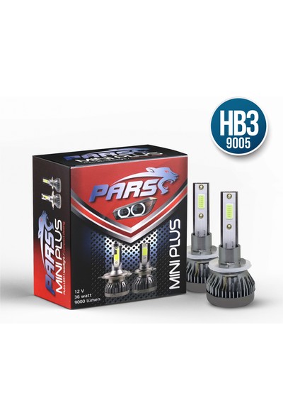 Pars Hb3 9005 Mini Plus LED Xenon Far Şimşek Etkili Ice Blue Oto Ampul 9000 Lümen - 1 Yıl Garantili Pars Hb3 9005 Mini Plus LED Xenon Far Şimşek Etkili Ice Blue Oto Ampul 9000 Lümen - 1 Yıl Garantili