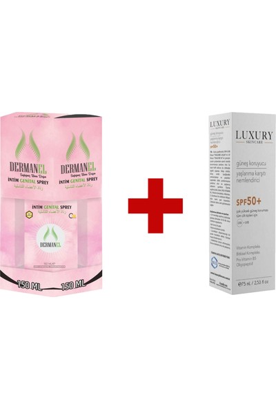 Dermanel Intim Genital Anti Hpv Sprey + Skincare Güneş Koruyucu Dermanel Intim Genital Anti Hpv Sprey + Skincare Güneş Koruyucu