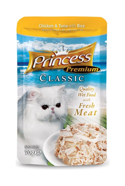 Prıncess Pouches Pirinçli ve Yengeç Çubuklu - Tavuk ve Ton Balığı Prıncess Pouches Pirinçli ve Yengeç Çubuklu - Tavuk ve Ton Balığı