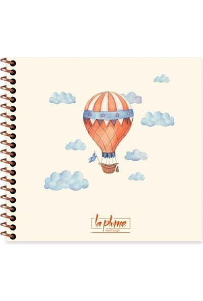 Keskin Color La Plume Spiralli Kırmızı Balon Sert Kapak 50 Yaprak 16*15 Çizgili Defter Keskin Color La Plume Spiralli Kırmızı Balon Sert Kapak 50 Yaprak 16*15 Çizgili Defter