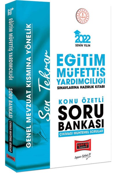 Yargı 2022 Meb Eğitim Müfettiş Yardımcılığı Sınavına Hazırlık Konu Özetli Soru Bankası Yargı 2022 Meb Eğitim Müfettiş Yardımcılığı Sınavına Hazırlık Konu Özetli Soru Bankası